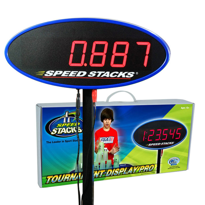 Stark SS Professional Edition SpeedStack Rubik's Cube Timer Competition Third Generation Display ...
