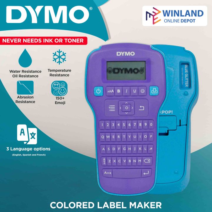 Dymo by Winland Color Label Maker, Handheld, Purple COLORPOP | Lazada PH
