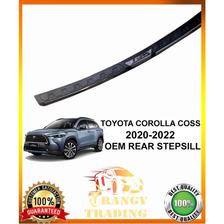 Toyota Corolla Cross 2020 to 2023 OEM Rear Stepsill 2021 2022 Step Sill ...