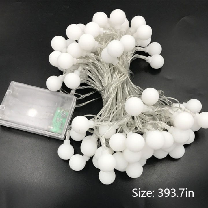 3M 6M 10M fairy tale LED ball string lights waterproof Christmas tree ...