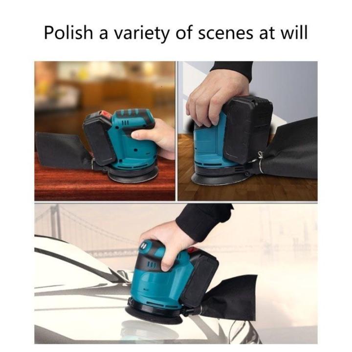 Electric Orbital Sander 3 Speed 12000rpm Ergonomic Light Weight Metal ...