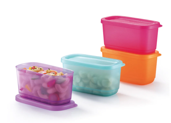 Tupperware Cubix Mini Rectangular Set (4pcs) | Lazada Singapore