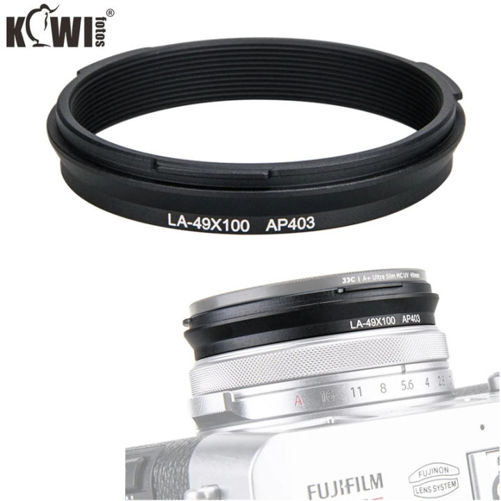 49mm metal filter adapter ring for Fuji x100vi x100v x100f X100T X100S ...