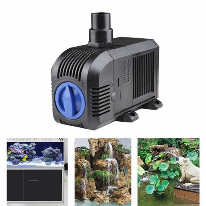 220V Ultra Silent Aquarium Water Pump Outdoor Submersible Pump Garden ...