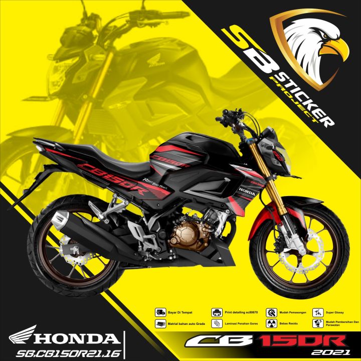 STRIPING CB150R 2021 - STRIPING HOLOGRAM HONDA CB150R 2021 SB-016 ...