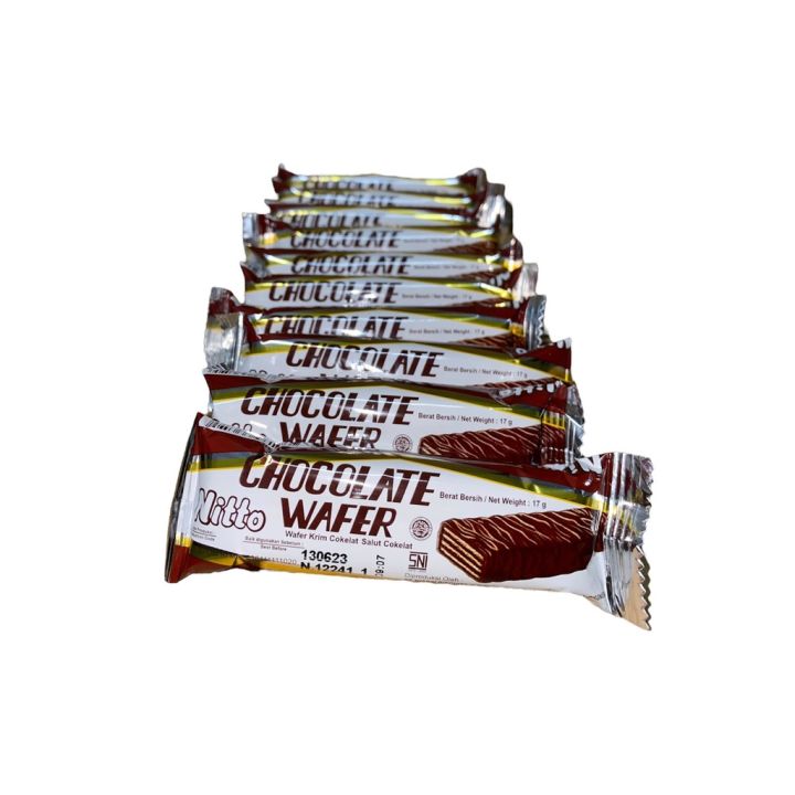 Nitto Chocolate Wafer - Netto 10bks x 17gr | Lazada Indonesia