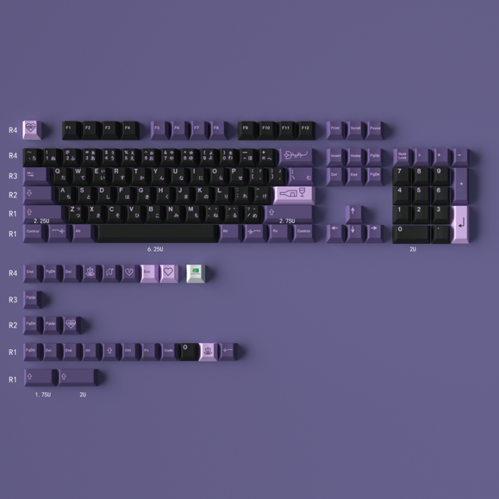 【Keycap Only】GMK First Love keycap Cherry Profile PBT Five-Sided ...