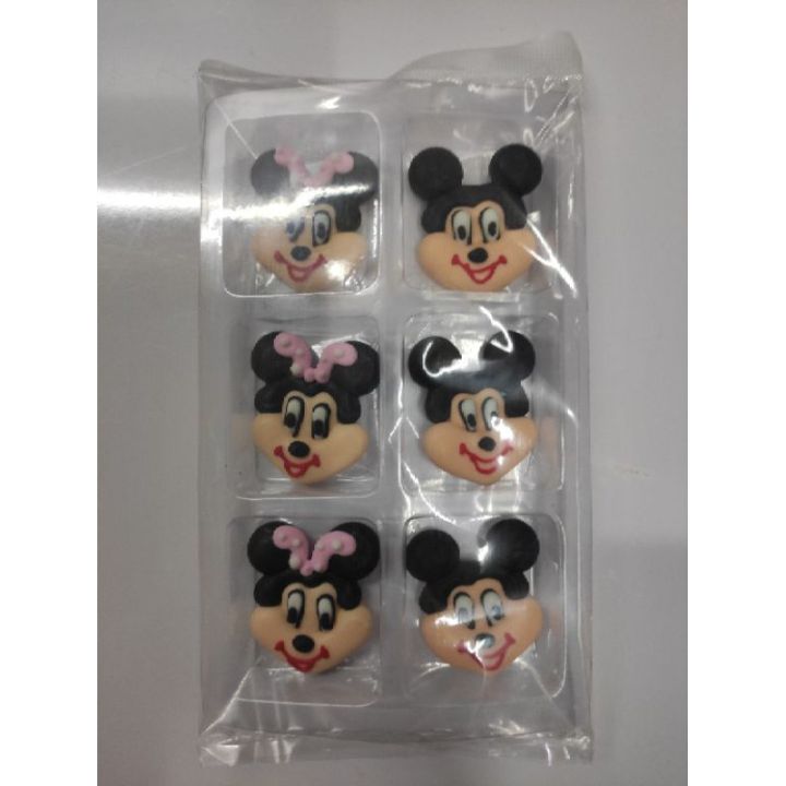 Mickey Minnie Mouse 2D Character edible royal icing | Lazada PH
