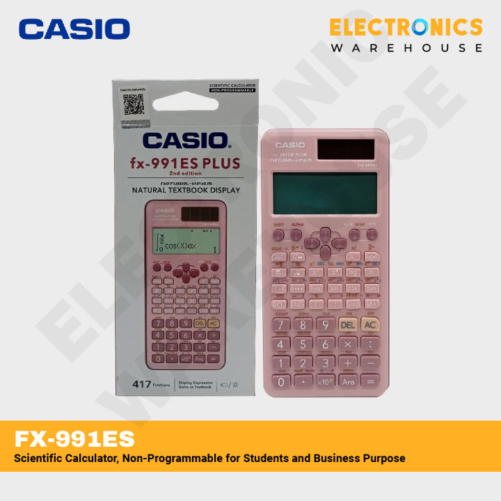 CASIO FX-991ES Plus, Scientific Calculator, Non-Programmable for ...