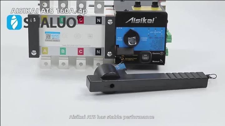 Aisikai ATS 160A 250A 4P Dual Power Automatic Transfer Switch 100A 300A ...