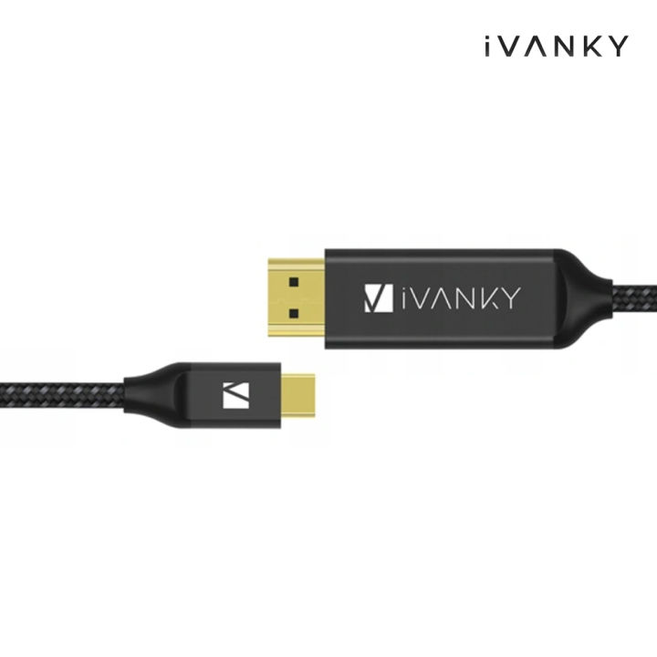 iVANKY 4K USB-C To HDMI HDR Cable 6.6ft /2M คุณภาพสูง ทนทาน รับประกัน 1 ...