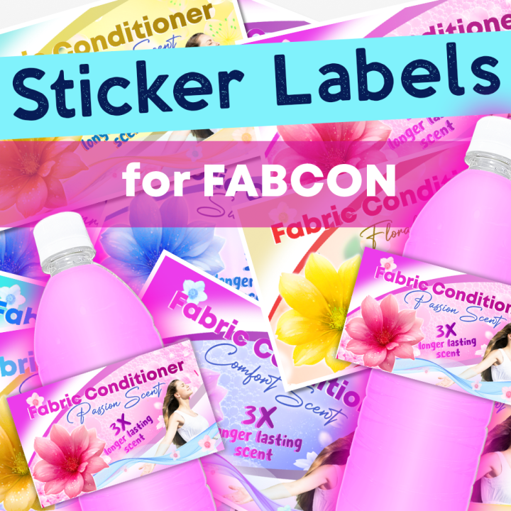 Fabric Conditioner Sticker Labels P2/piece Lang Wholesale Price(for 1L ...