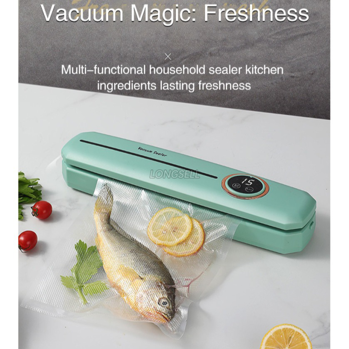 【New 2024/with digital display/quick sealing】Vacuum Sealing Machine ...