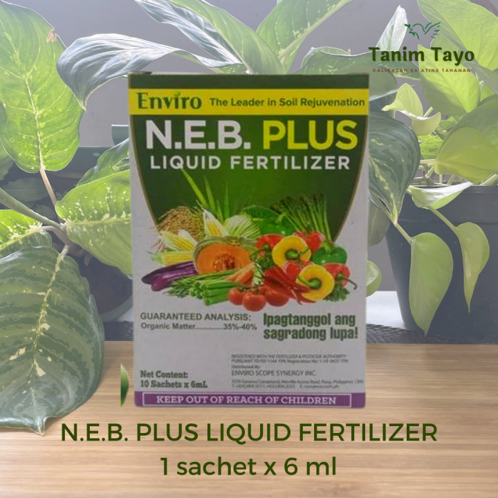 Tanim Tayo N.E.B. Plus Organic Liquid Foliar Fertilizer, Plant Food All ...