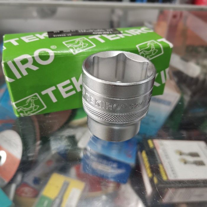 Mata sok 32 mm 1/2" 6pt TEKIRO kunci sock socket shock tekiro 32mm ...