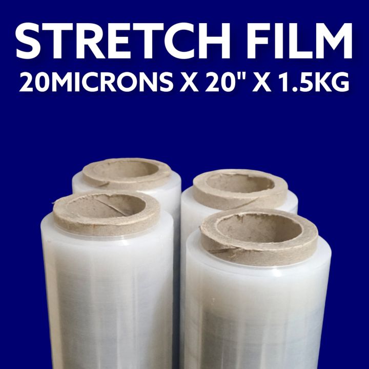 Stretch Film / Jack Wrap 20mic x 500mm x 1.5kg | Lazada PH