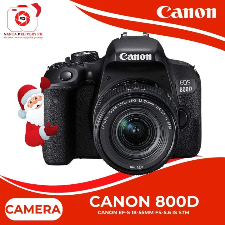 Canon 800D with 18-55mm f4-5.6 IS STM | Lazada PH