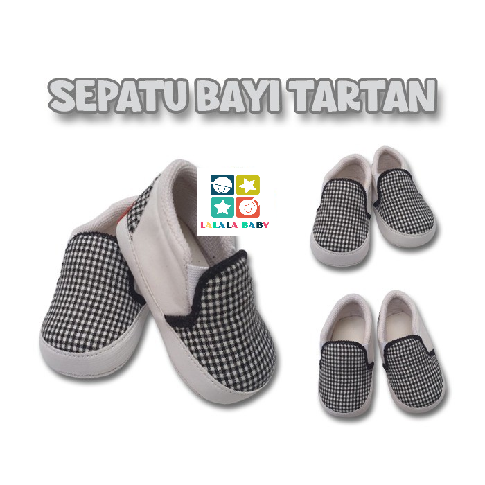 LaLaLa Baby Sepatu Baby Shoes Prewalker Bayi Model Catur / Sepatu Anak ...