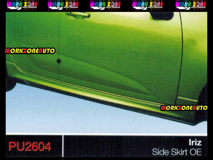 PU2604 Proton Iriz PU Side Skirt OEM Body kit Bodykit | Lazada