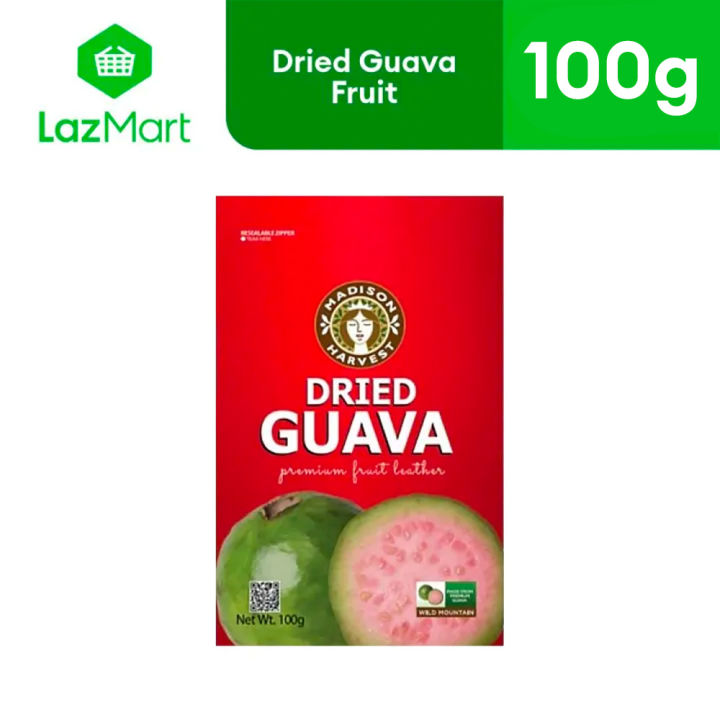 Madison Harvest Dried Guava Premium Fruit Leather 100g | Lazada PH