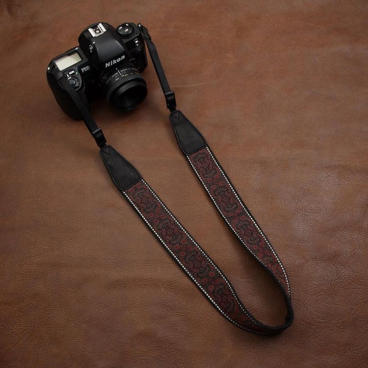 Cam-In 7423 Cotton Woven Camera Strap Retro Embroidered Digital SLR ...