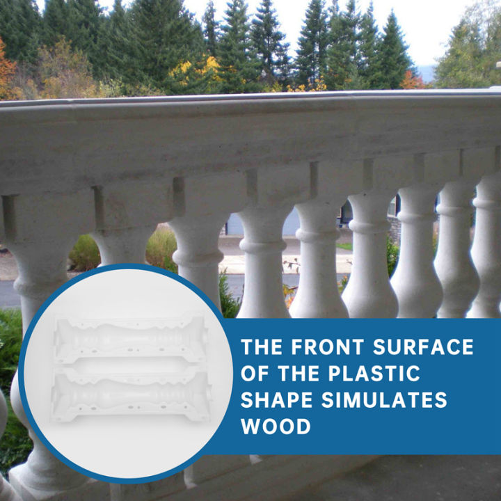 Roman Column Mold Balcony Garden Pool Fence Cement Railing Plaster ...