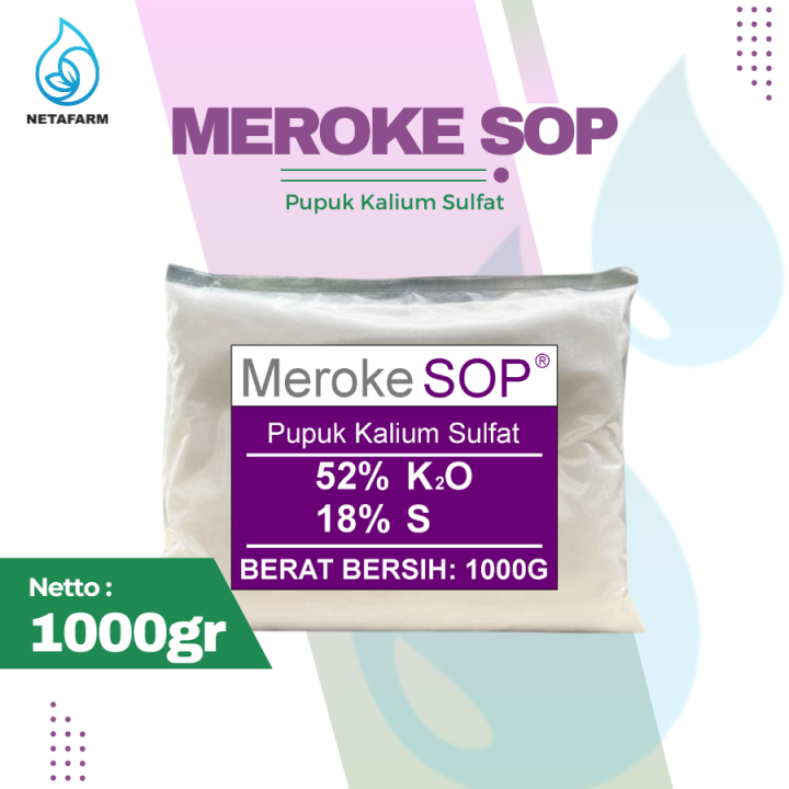 Pupuk Meroke SOP Kemasan Repack 1 kg | Lazada Indonesia