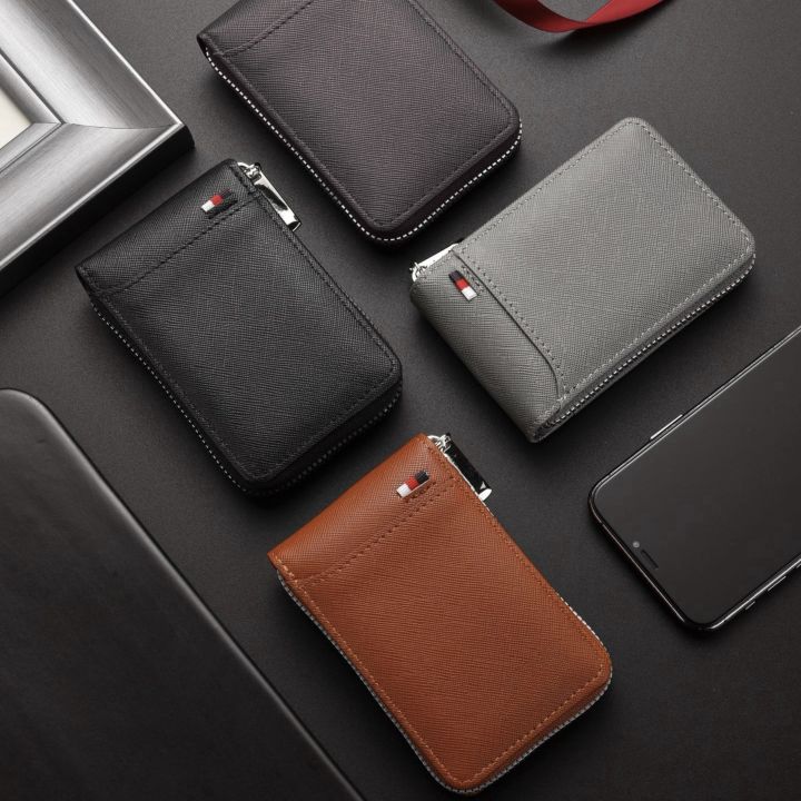 Top Men PH 2024 PU Leather Multi-Fundtion Card Creditcard Driver's ...