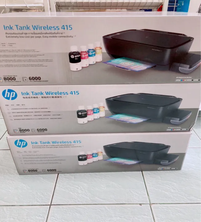 HP Ink Tank Wireless 415 All-in-One Printer Resmi | Lazada Indonesia