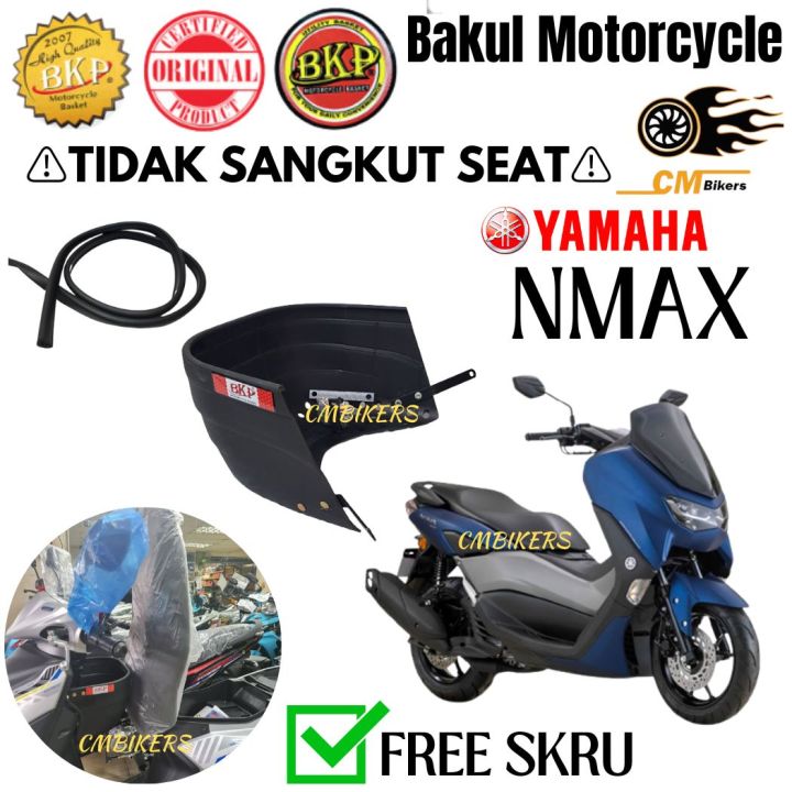 Yamaha NMAX V1 Basket Motorcycle Bakul Besi Jaring / Basket / Raga PVC ...