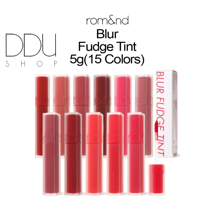 rom&nd Blur Fudge Tint 5g(15 Colors) | Lazada