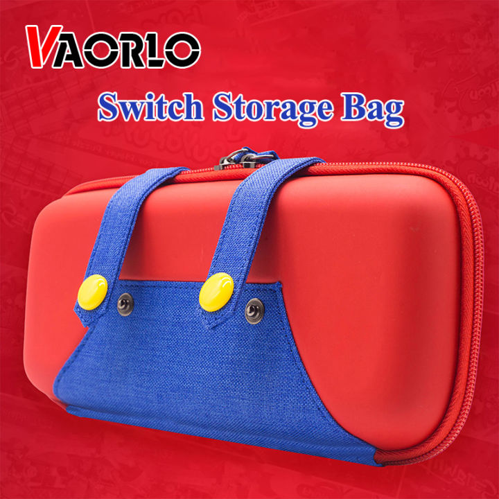 VAORLO เคสป้องกันแบบพกพา,สำหรับ Nintendo Switch กระเป๋าใส่ของสำหรับ Nintendo Switch Lite กระเป๋า ...