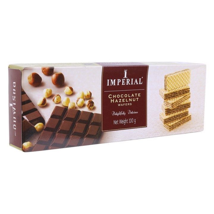 Bánh Xốp Kem Imperial Thái Lan Hương Sôcôla Chocolate Hazelnut Wafers ...