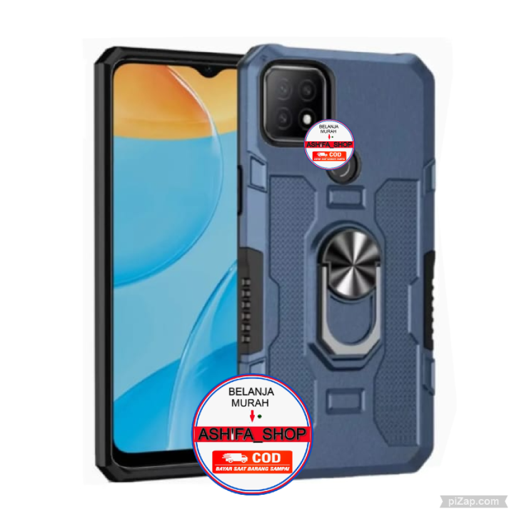 CASING HP(OPPO A15 2020) CASE ROBOT HIT EYE RING CASING STANDING NEW ...