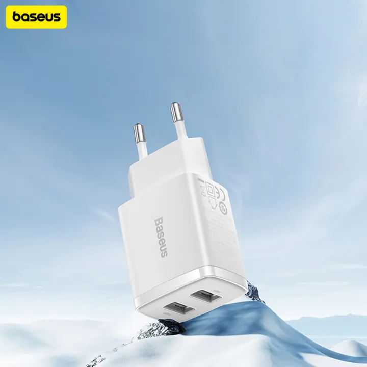 Baseus Compact Charger 2U 10.5W EU | Lazada Indonesia