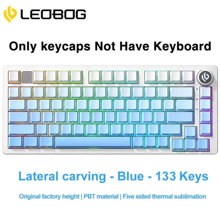 Bàn phím chất liệu PBT phím 130/136 leobog thoải mái và chống mài mòn ...