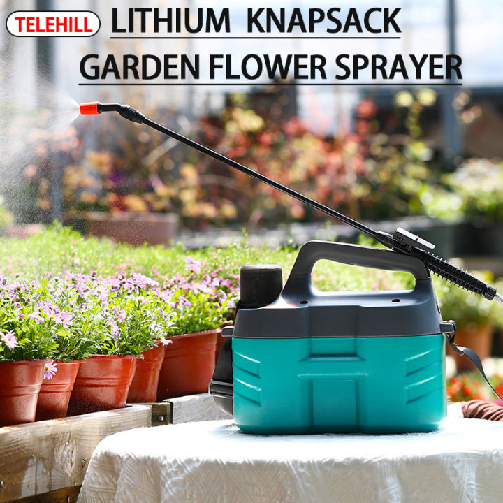 5L/8L Electric Sprayer USB Rechargeable Sprinkler Potable Garden ...