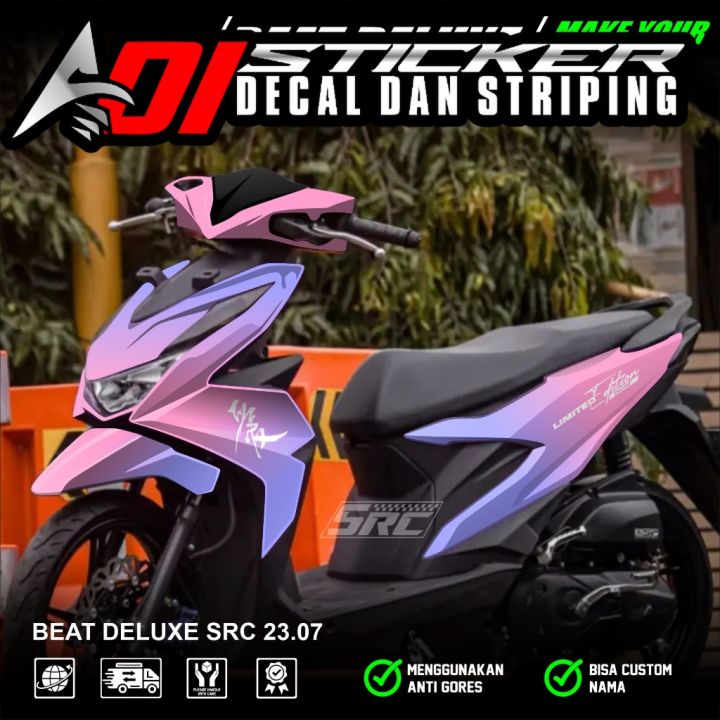 TERBARU Decal Sticker Beat Deluxe 2020 2021 2022 2023 full body Dekal ...
