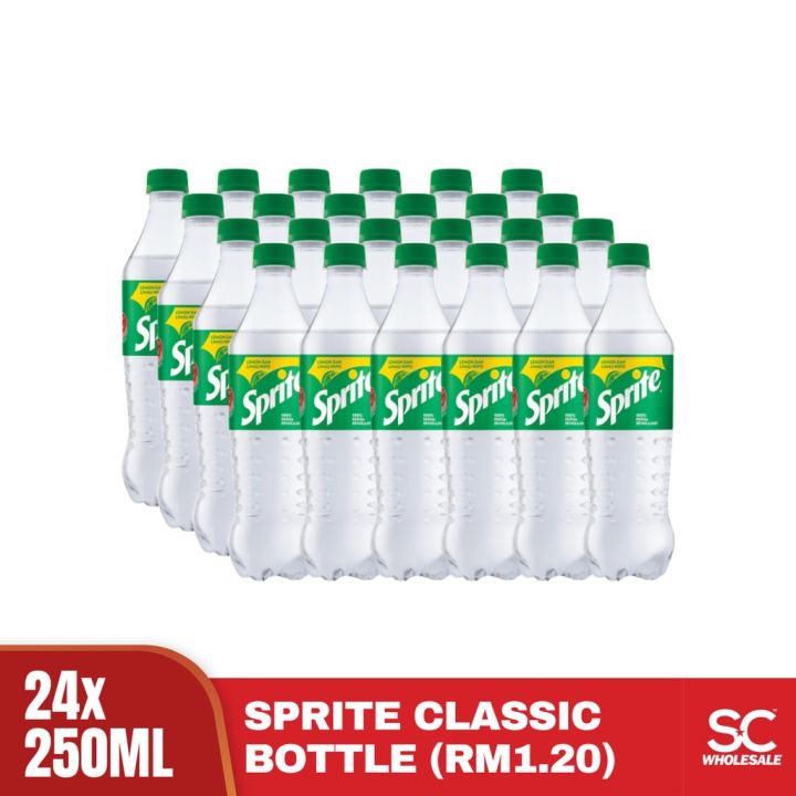 Sprite Classic Pet Bottle 24 x 250ml (RM 1.20) | Lazada