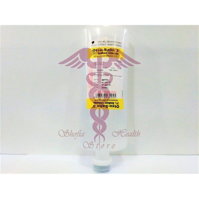 Asli NaCL Otsu 500 ml 3% / Cairan Infus & Cuci Luka / Otsu Salin | Lazada Indonesia