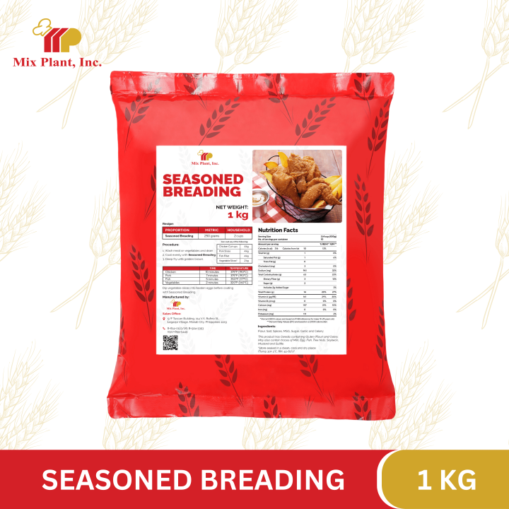 Mix Plant Seasoned Breading 1KG | Lazada PH