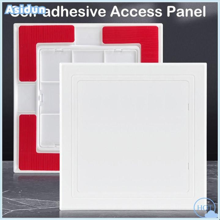ASIDUN White Access Panel Door Plastic Removable Opening Flap Cover ...