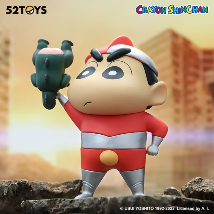 52TOYS CRAYON SHIN-CHAN Justice Execution Action Figure Toy | Lazada.co.th