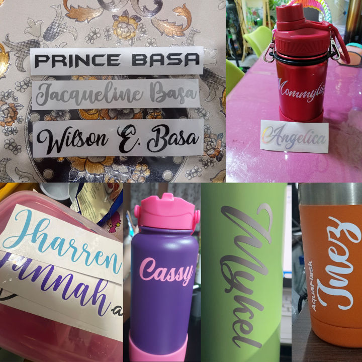 Personalized Sticker Name, Vinyl Decal Sticker, Motorcycle Sticker ...