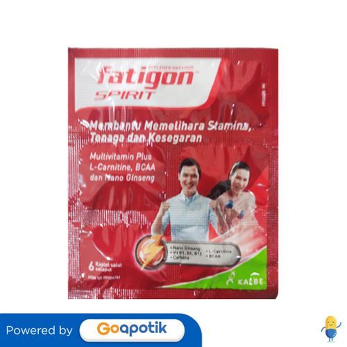 Fatigon Spirit Strip 6 Kaplet | Lazada Indonesia
