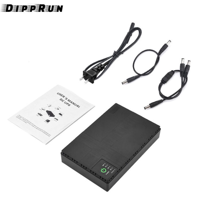 DIPPRUN SL3400 Talentcell Dc 12v/9v/5v Output Mini Ups Uninterrupted ...