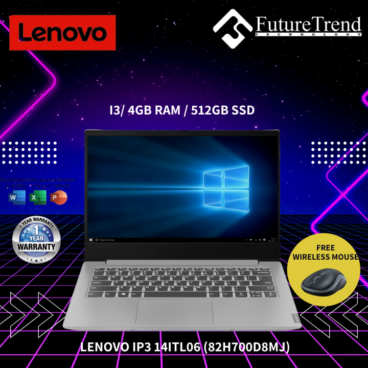 LENOVO IDEAPAD 3 14ITL6(82H700D8MJ)14"FHD/CORE_I3-1115G4/4GDDR4/512GB ...