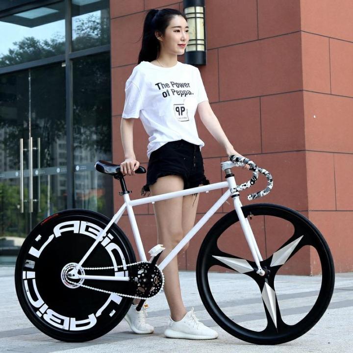 26-inch variable speed bent handle dead fly bicycle with three knives ...