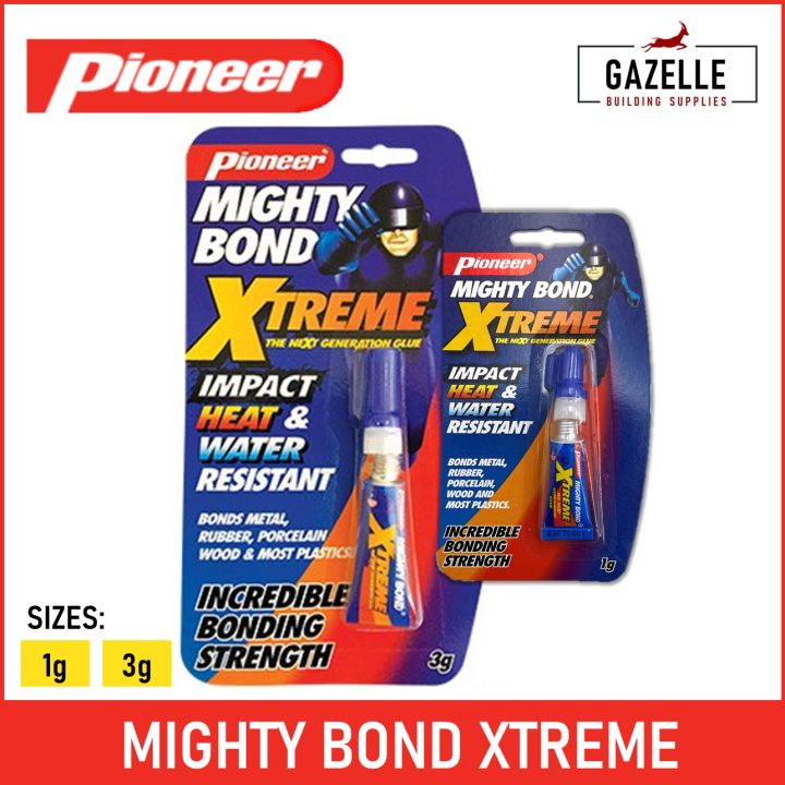 Pioneer Mighty Bond Extreme Instant Glue 3g / 1g | Lazada PH
