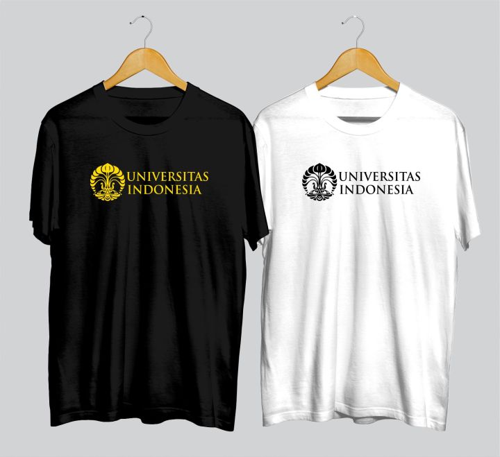 Kaos/ Baju/ Tshirt Mahasiswa Logo Universitas/ Kampus Indonesia Bahan ...